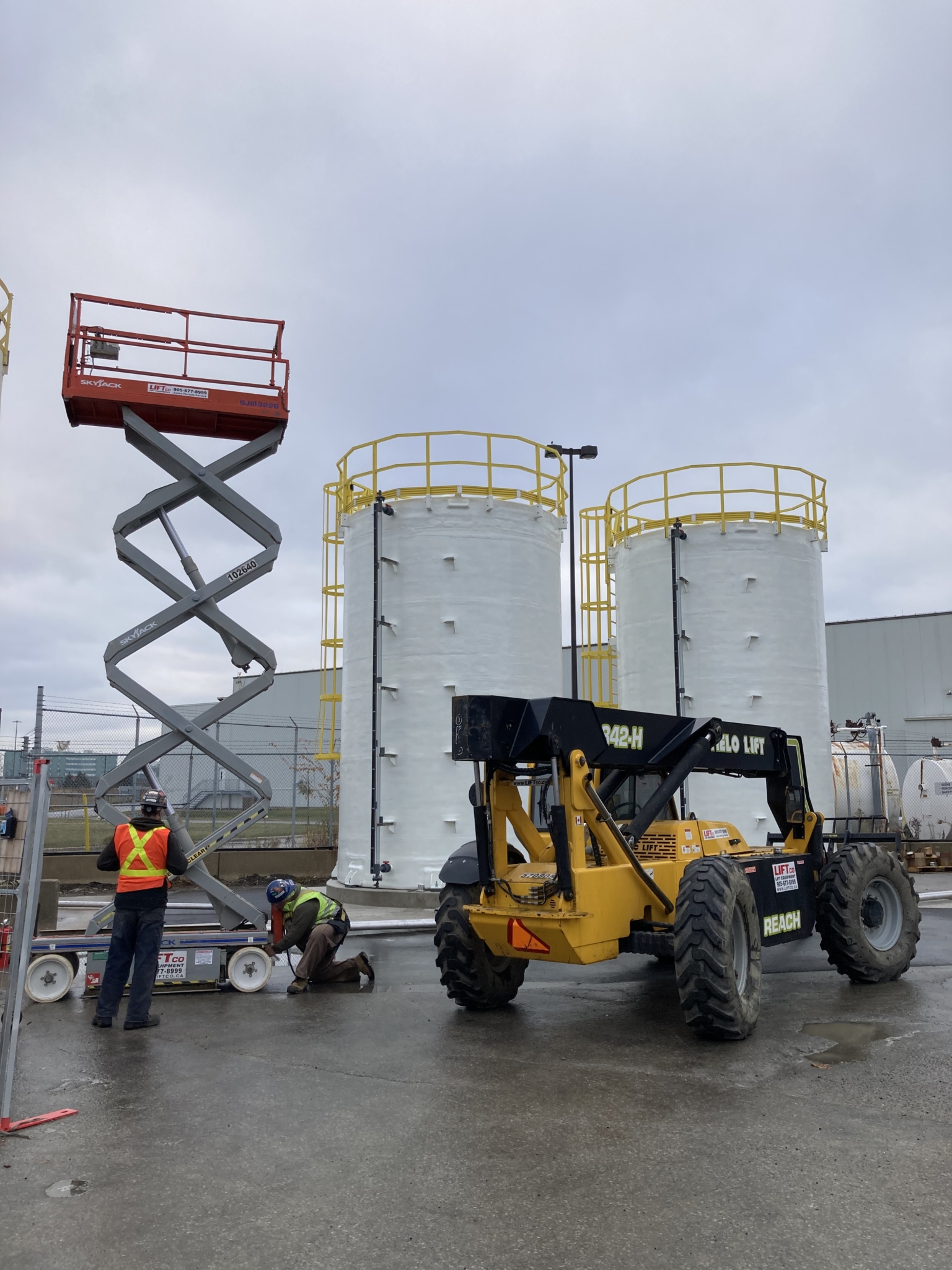 GTAA Potassium Acetate Tanks – Royalty General Construction